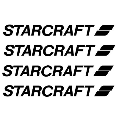 Starcraft Boat Decals SVX OB FishMaster Fishing watersports Motorboat ...