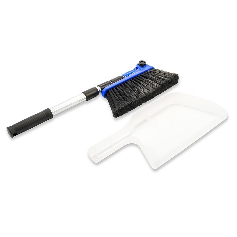 Camco Adjustable / Telescoping Broom and Dustpan for RV / Camper | eBay