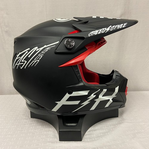 Bell Moto-9S Flex MX Helmet Fasthouse Tribe Matte Black/White Medium ...