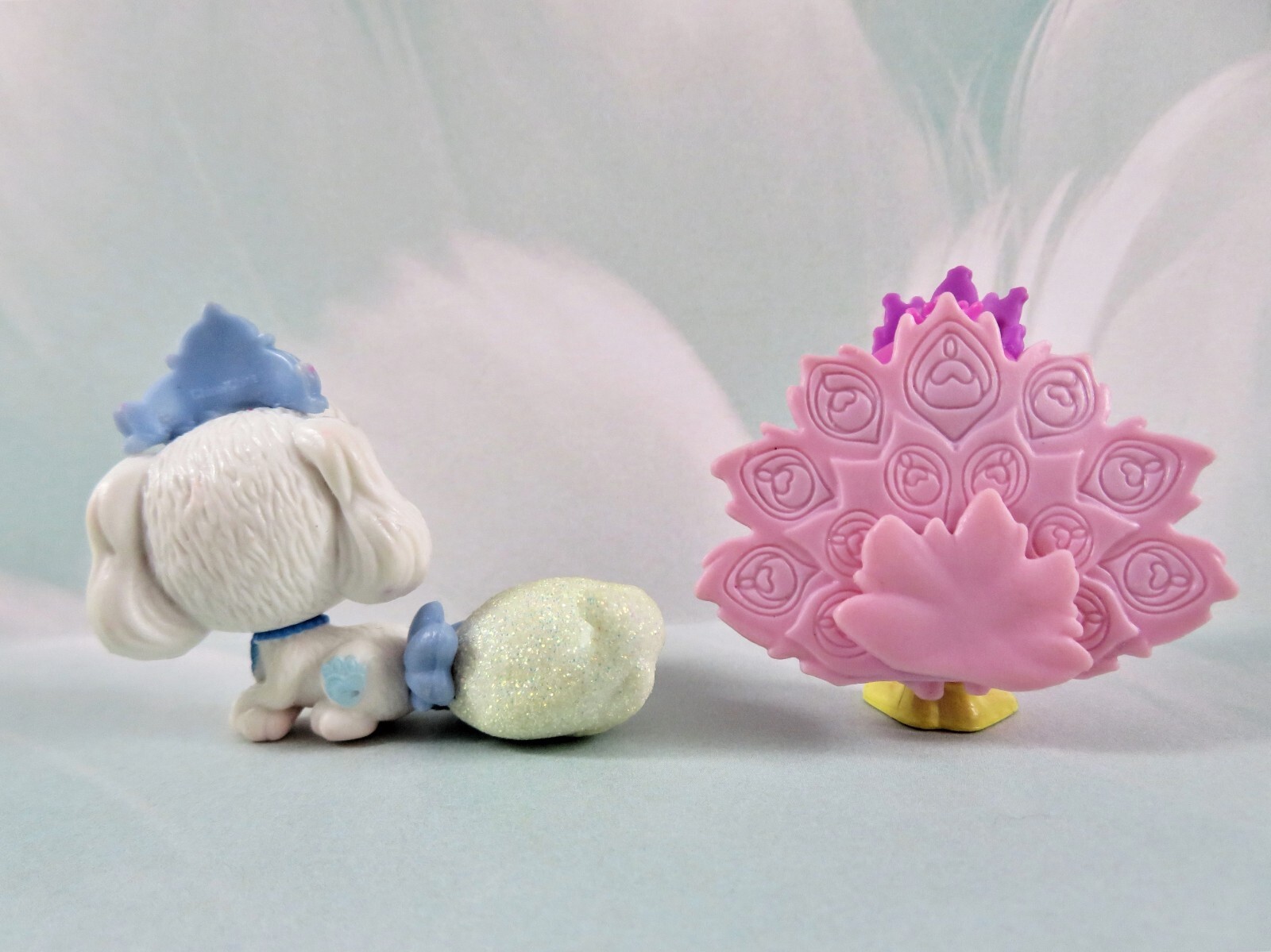 Disney Princess Palace Mini Pets Sundrop Peacock & Pup Pumpkin Rare ...