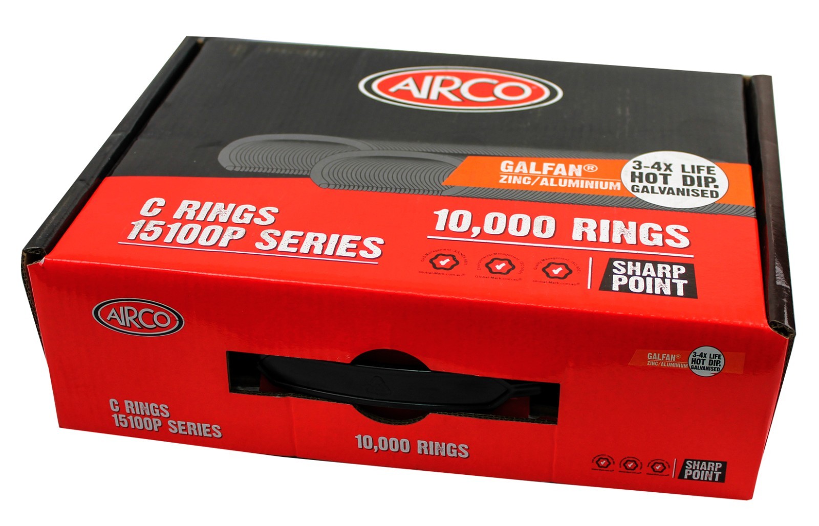 Airco C Rings 10,000 Pack Suits TTR8100 Hog C-Ringer 15100P | eBay ...