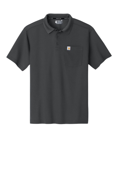 Carhartt Force Men's Size M-4XL Snag-Resistant Pocket Polo FastDRY UPF ...