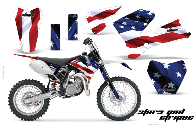Graphics kit Sticker Decal Wrap for KTM SX 65/105 2006-2010 STARS ...