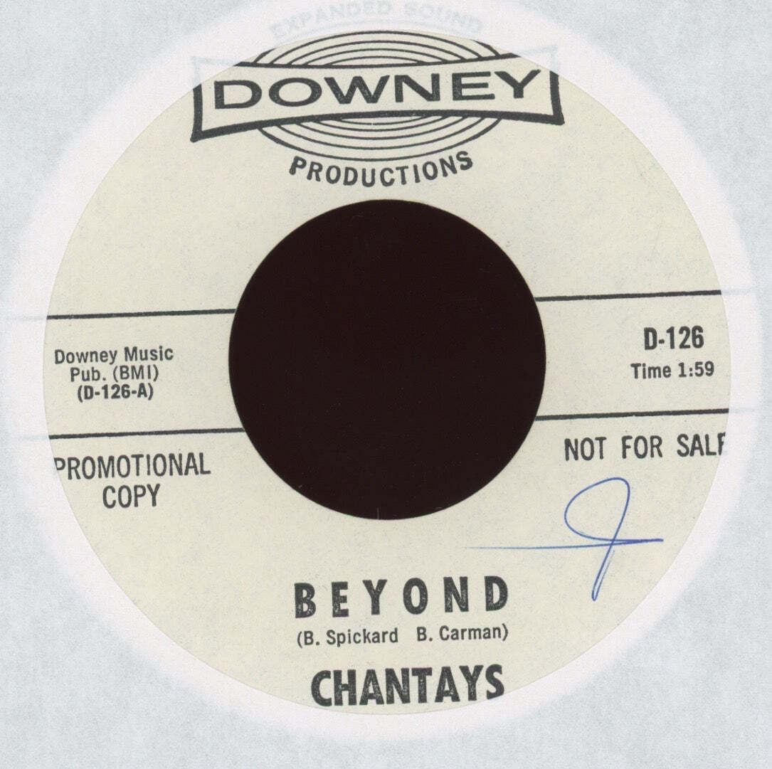 The Chantays - Beyond on Downey Promo Surf 45 | eBay