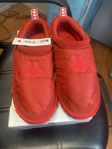 Kappa Authentic Mule 3 Men Sleeper Slip On Red Size US 12 EU 46 Comfy ...