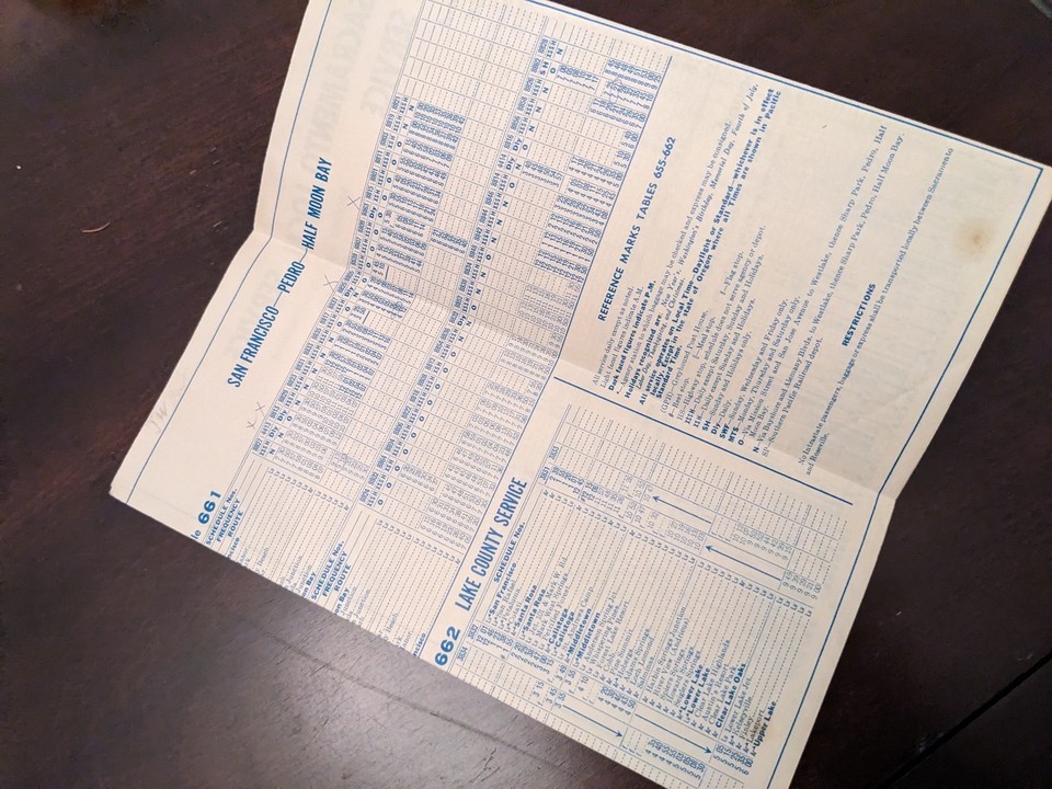 Lot of 3 Greyhound Bus Timetables, 1961 | eBay