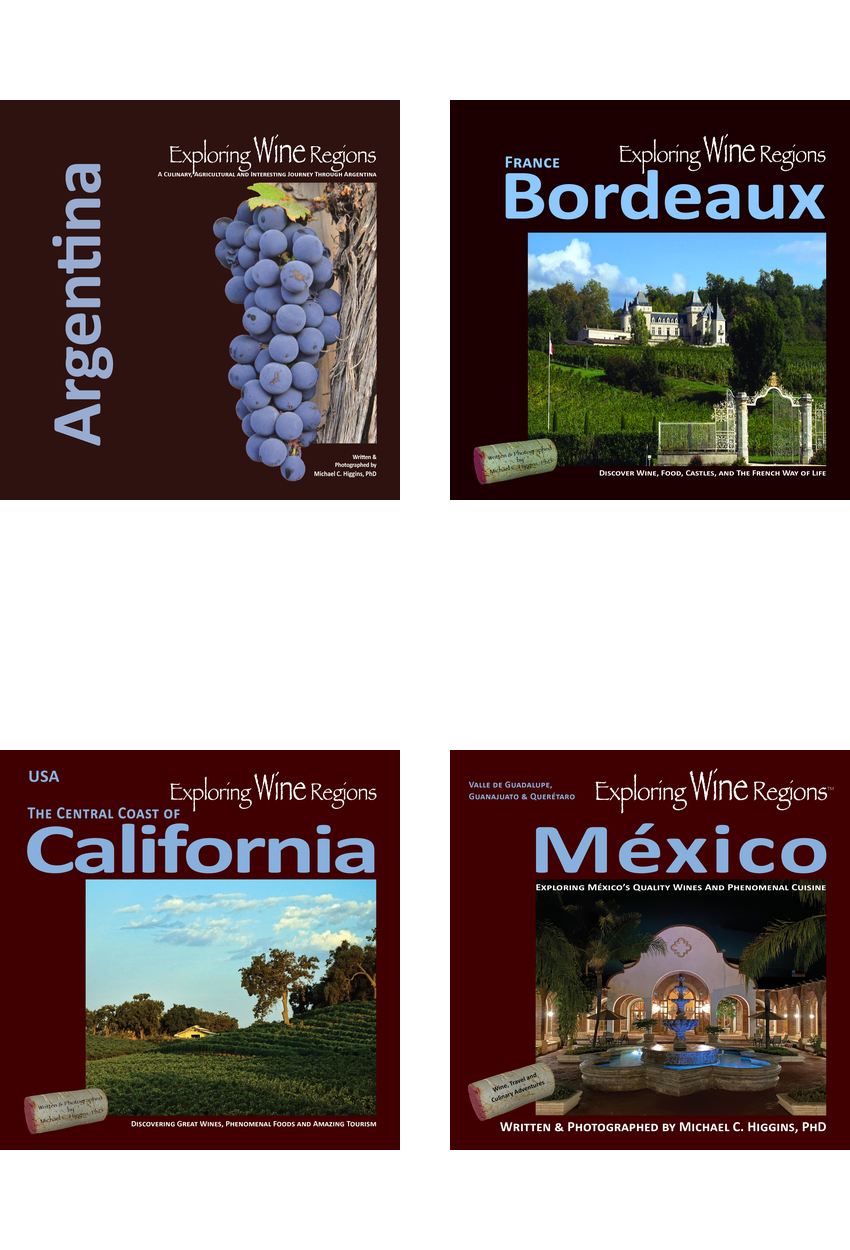 Michael C. Higgins PhD Exploring Wine Regions (Book Series) 4-Book ...