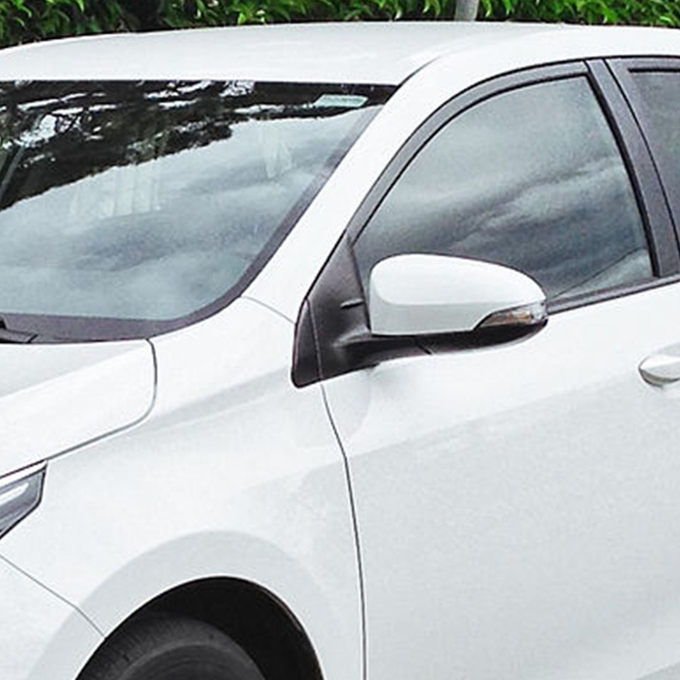 LH & RH Car Side Mirror Corner Triangle Cover Trim For Toyota Corolla ...