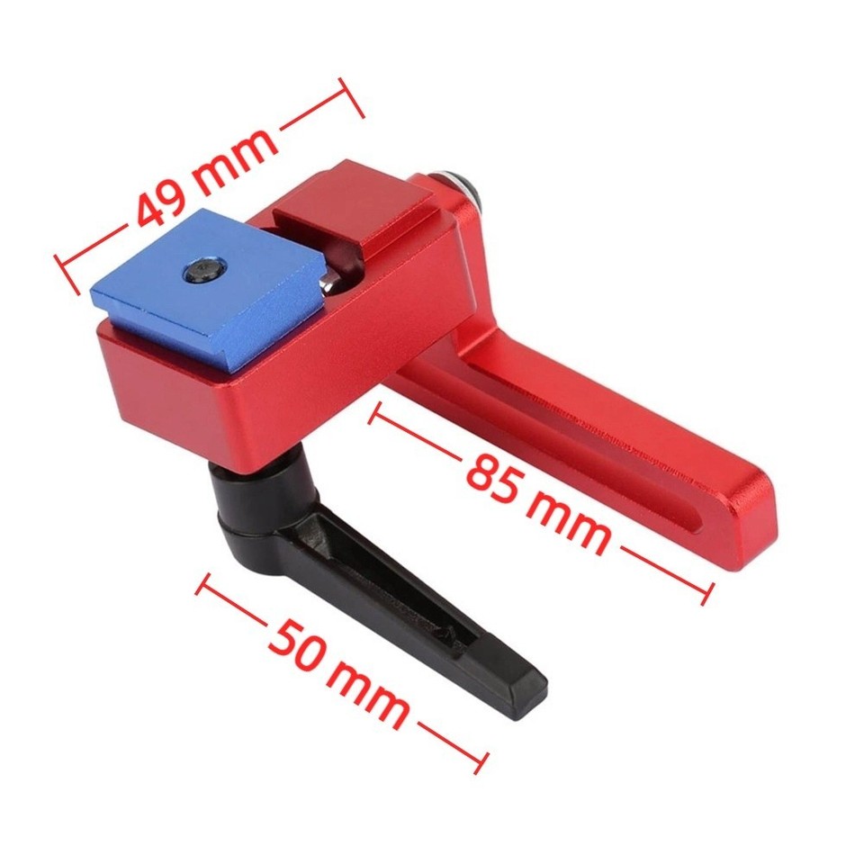 Aluminum Alloy Miter Track Stop Precision Stop Block Woodworking | eBay ...