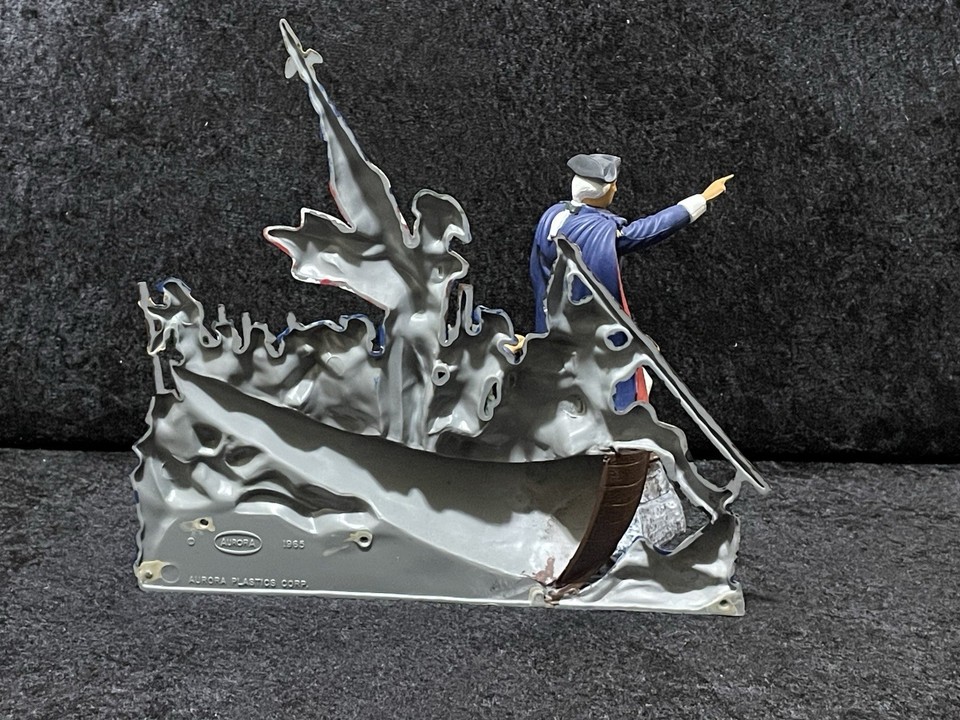 Vintage 1960’s Aurora George Washington Model Pro Built And Painted ...