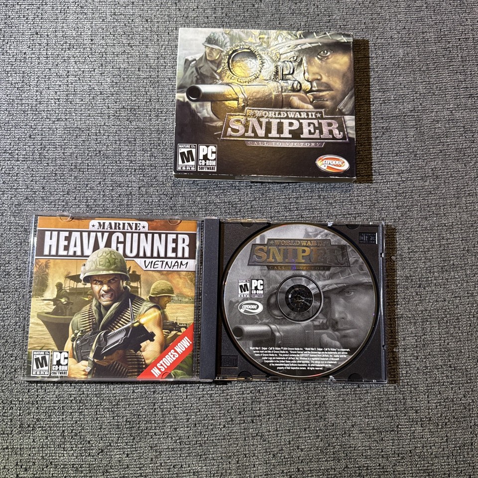 World War II Sniper Call To Victory PC-CD-ROM (Groove, 2004) | eBay UK