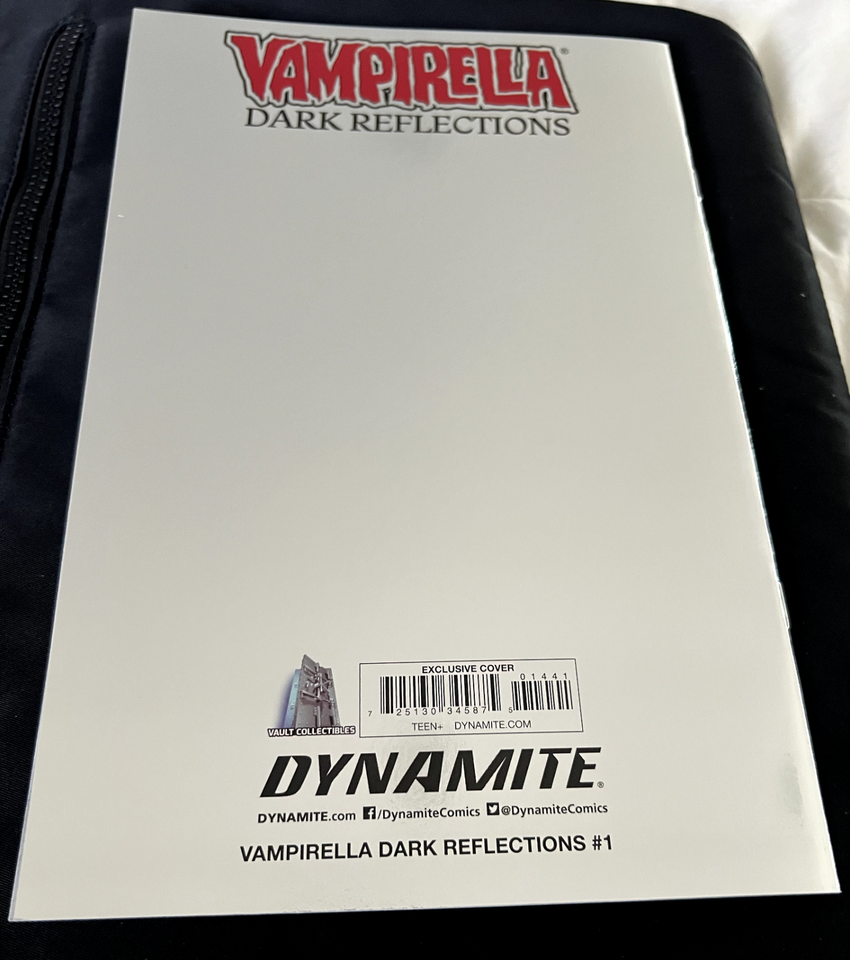VAMPIRELLA: DARK REFLECTIONS #1, SIGNED/REMARQUED "Suck it" Nathan ...