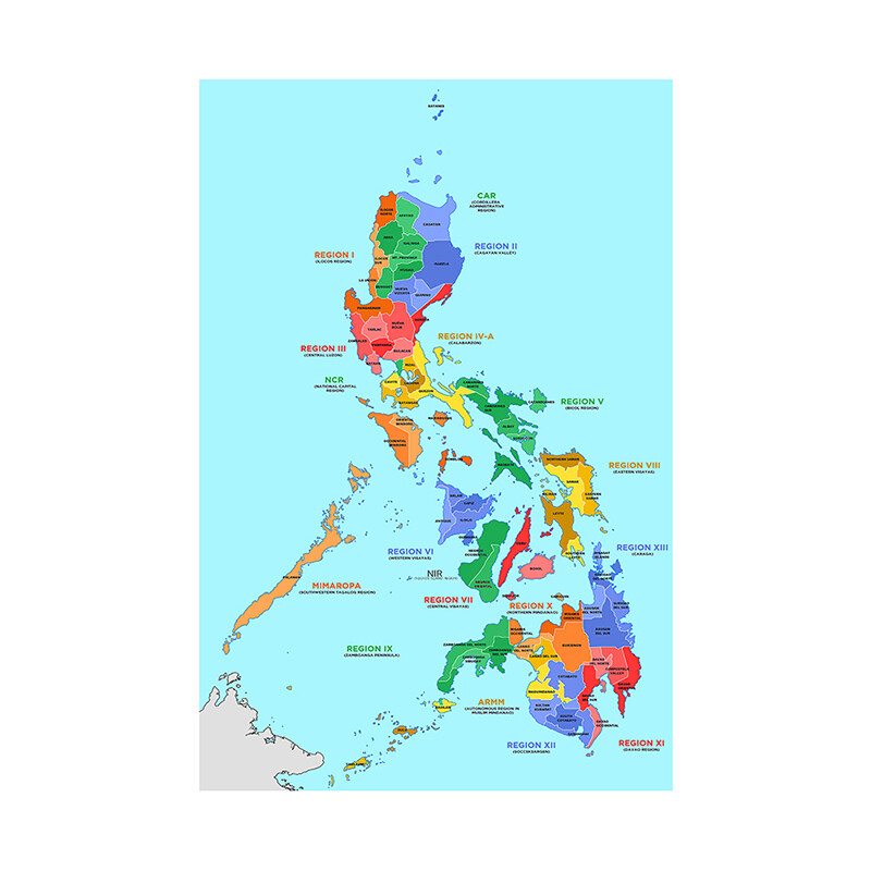 Philippine Map Wallpaper