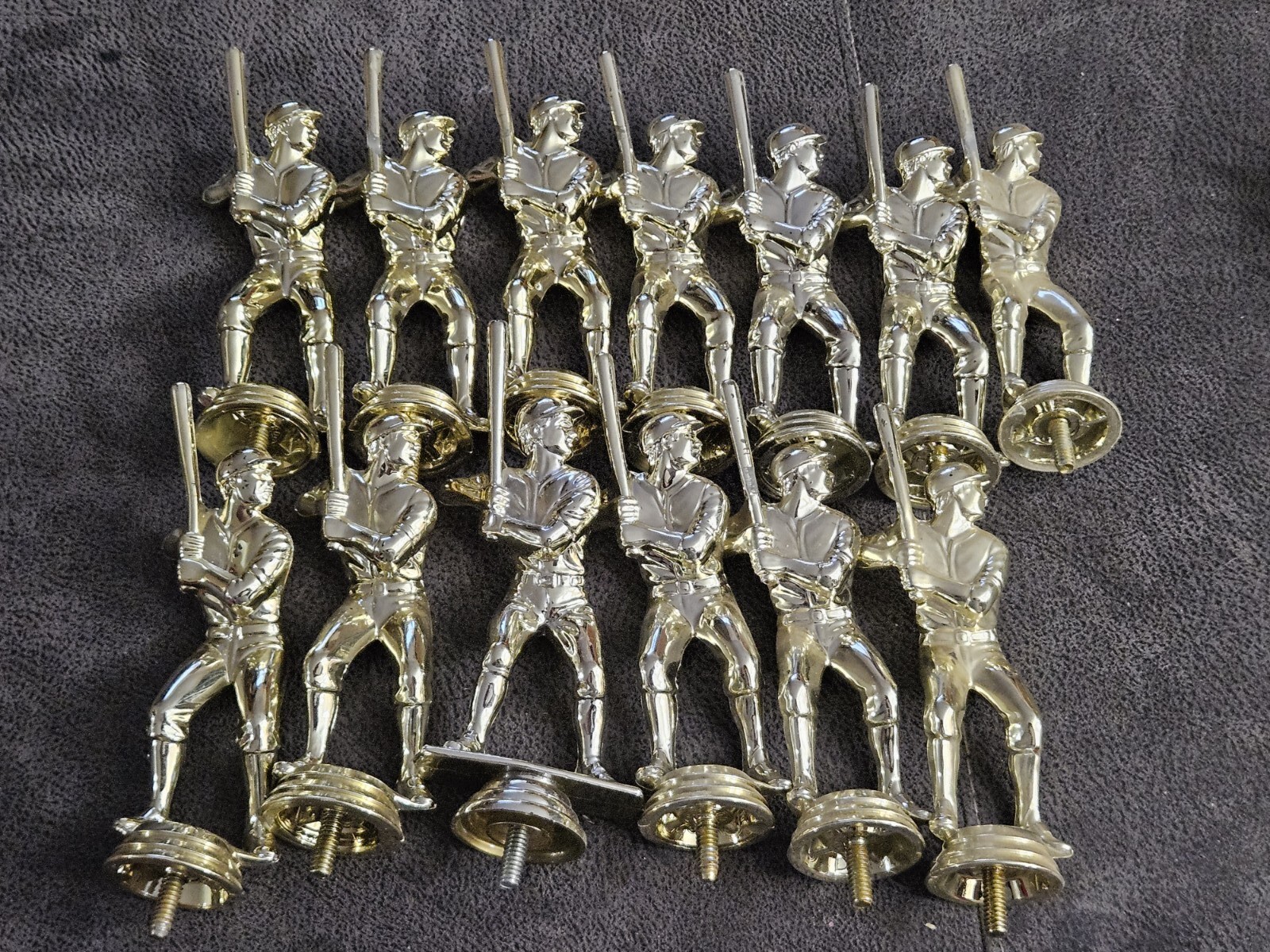 Vintage Baseball Trophy Toppers - Lot of 13 Plastic Mostly 90s 6" Parts ...