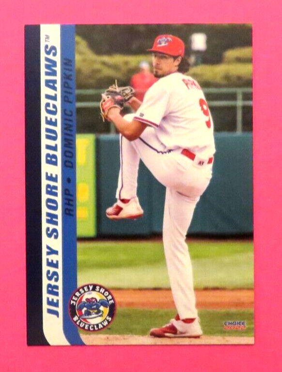 2022 Choice, Jersey Shore BlueClaws - DOMINIC PIPKIN | eBay