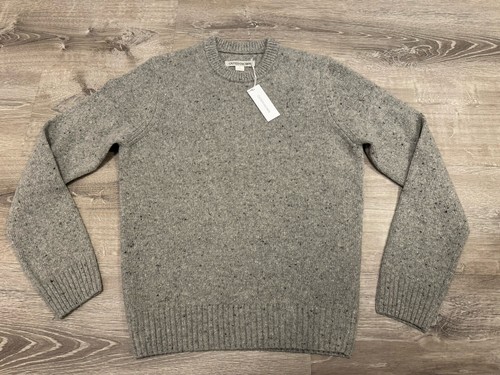Outerknown Cashmere Wool Blend Crewneck Sweater Donegal Men’s Size S ...
