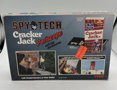 VTG TYCO 1992 Spy Tech Cracker Jack Periscope with Spy Accessories Kit ...