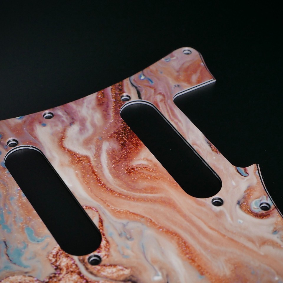 PRS Silver Sky • Silver Sky SE Pickguard • Marble #20 • Custom ...