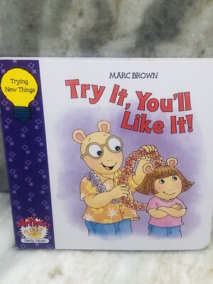 ShipN24Hours.New-Arthur’s”Trying New Things”MarcBrown.Family values ...