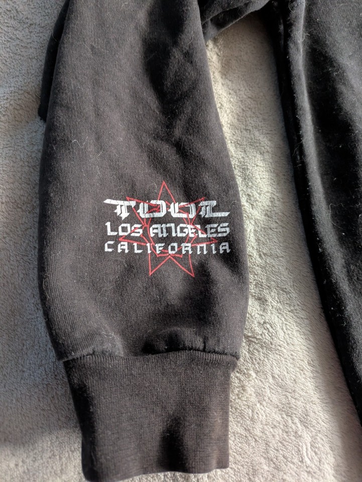 TOOL Fear Inoculum 2019 Tour Concert Hooded Sweatshirt Hoodie Adult M ...