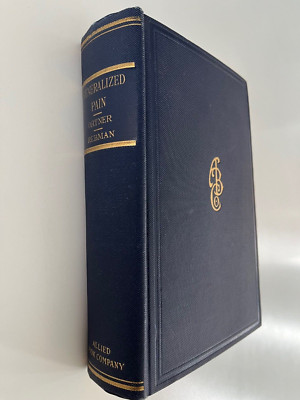 Generalized Pain Norbert Ortner 1922 First Edition HC Extremely Rare ...