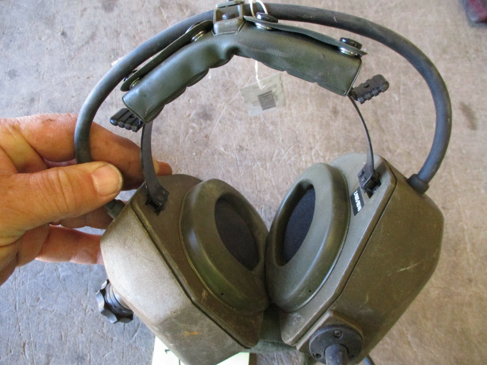 NOS VIC-3 Intercom Headset H-366, Missing MIC, for Military Intercom ...