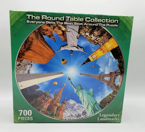 Legendary Landmarks PUZZLE The Round Table Collection 700 Pieces NEW ...