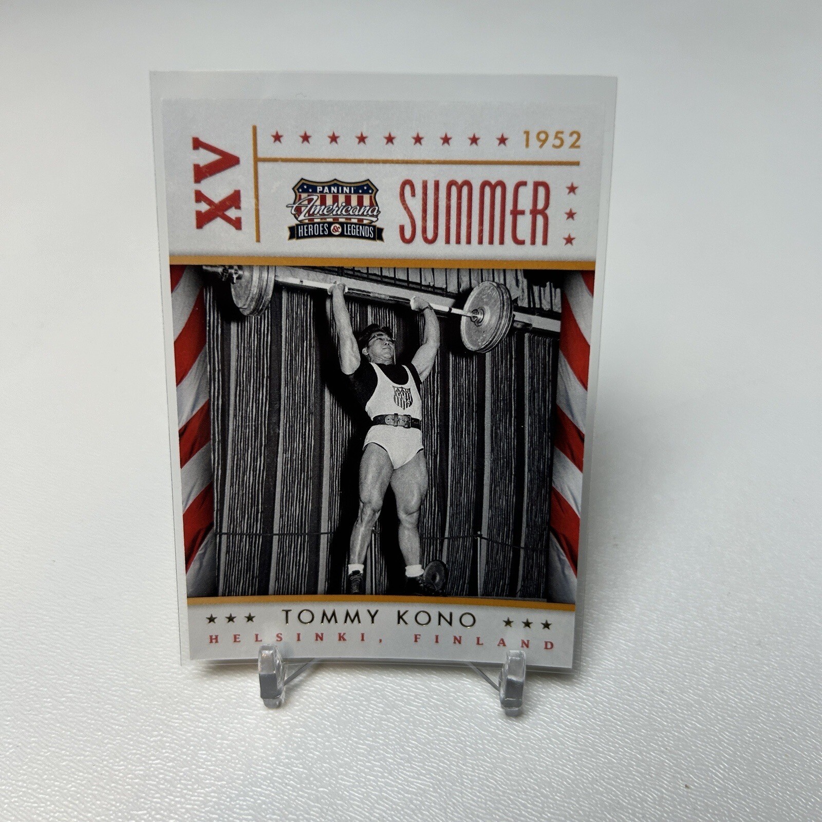 2012 American Heroes And Legends Summer/Winter Games Tommy Kono #29 | eBay