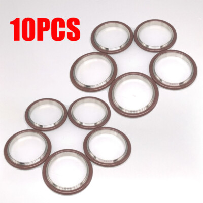 US Stock 10 pcs KF-50 NW-50 Vacuum Center Ring made of SS304 with O ...