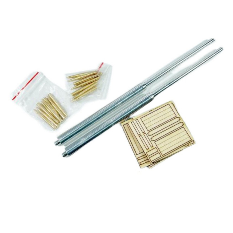 1/35 128mm Metal Barrel Kit Anti-aircraft Tank Gun Barrel Shells with ...