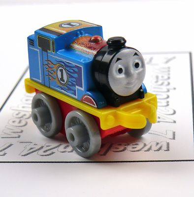 THOMAS & FRIENDS Minis Train Engine 2015 RACER THOMAS NEW ~ Weighted | eBay