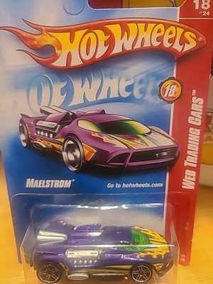 HOT WHEELS 2008 WEB TRADING CARS MAELSTROM #18/24 PURPLE 27084725285 | eBay