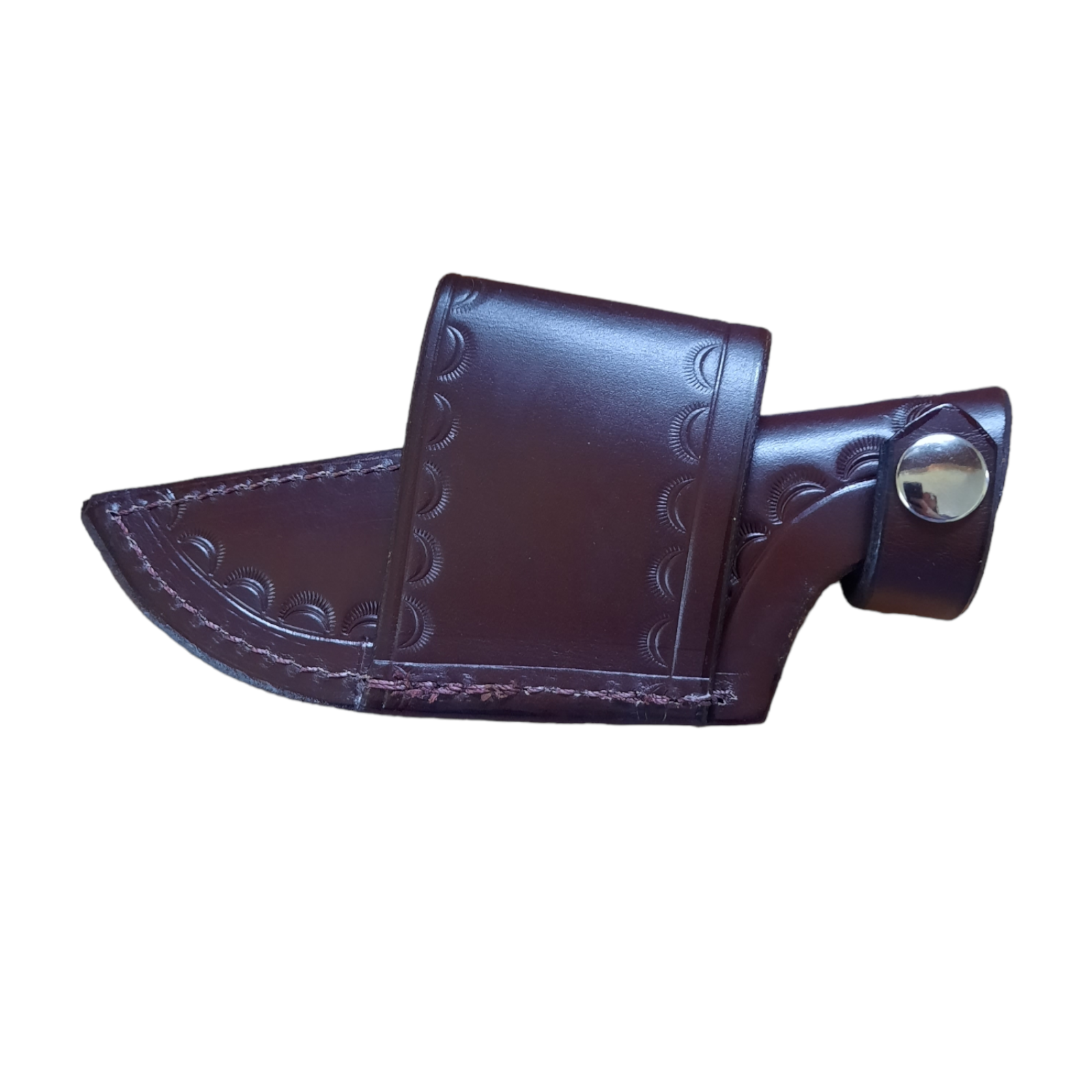 Leather Knife Sheath Leather Holster Made to Fit A Schrade Sharp Finger ...