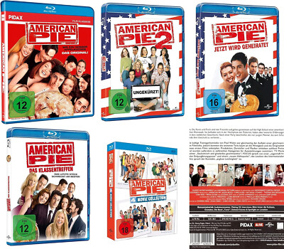American Pie Complete Collection Part 1 2 3 4 5 6 7 8 Edition 8 Blu-ray ...