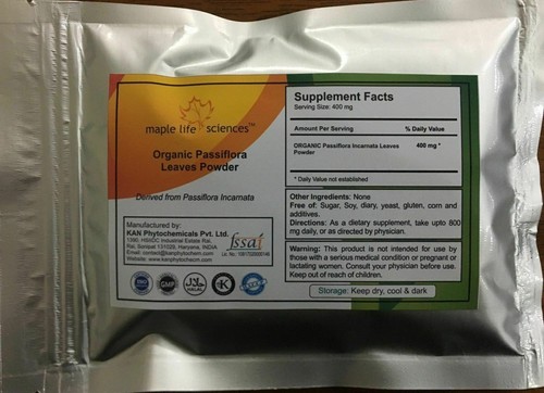 ORGANIC Passiflora Leaves Powder Passion Flower Pure & High Quality | eBay