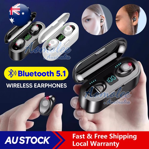 Wireless Bluetooth Earphones Headphones Earbuds Sports for Earpods iOS ...