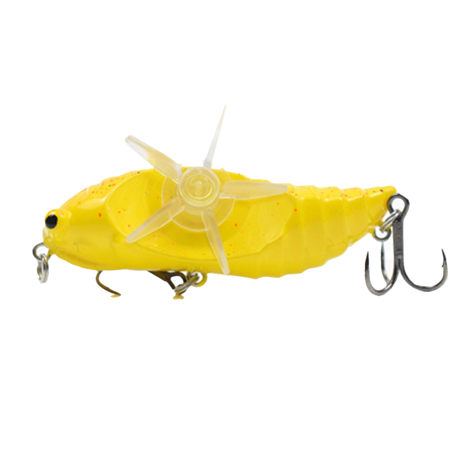 15.5g 7.5cm Cicada Lure Solid Balanced Moving Rotating Topwater Hard ...