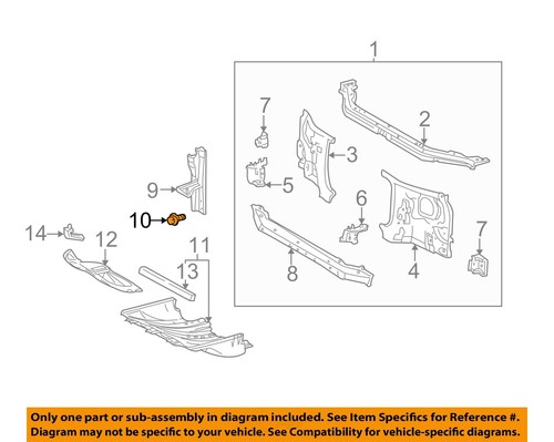 TOYOTA OEM Rear Seat Belt-Belt & Retractor Upper Bolt 9008011255 | eBay
