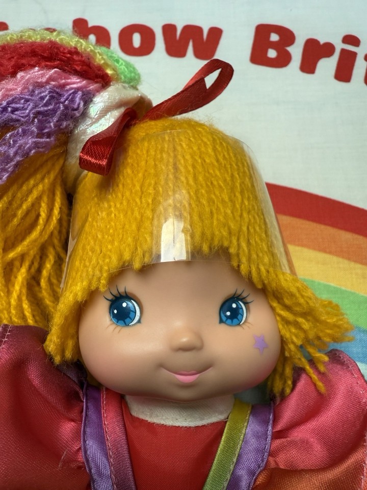 1983 Vintage Rainbow Brite Dress Up Soft Doll With Boots & Hairpiece | eBay