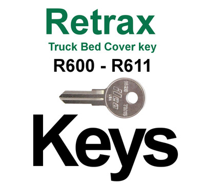 Retrax Truck Bed Tonneau Cover Keys / Select your code / key Series ...