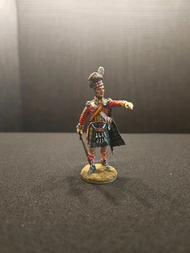 St. Petersburg 54mm metal foot SCOTTISH HIGHLANDER figure...OOP! | eBay