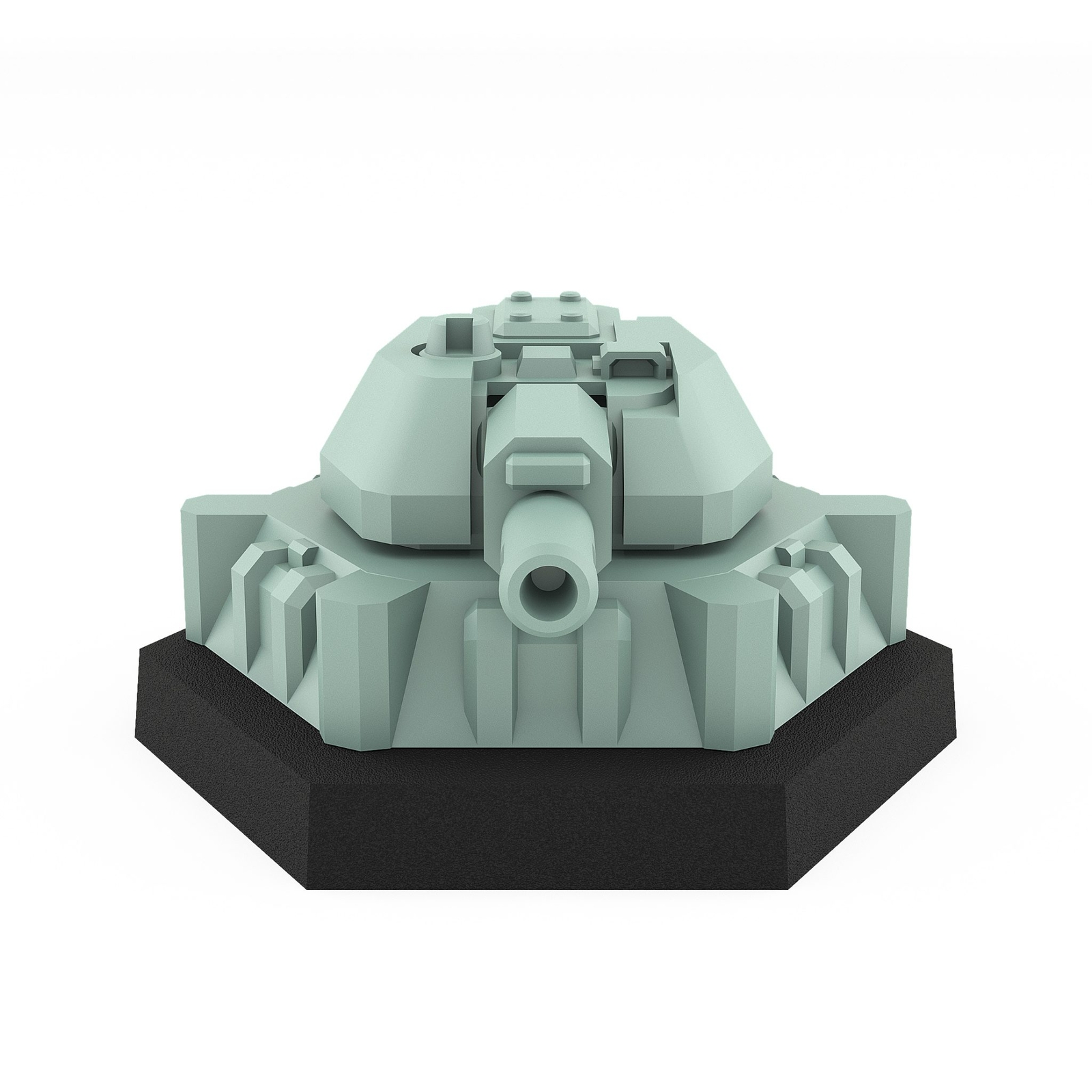 Turret H Miniature Compatible with Battletech MWO | eBay