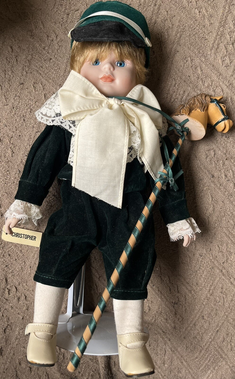 Seymour Mann 1990 Connoisseur Collection Christopher Boy Doll Riding ...