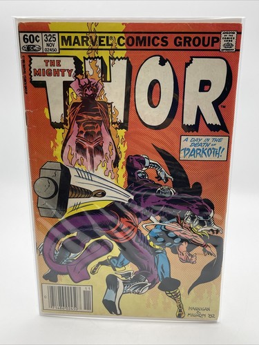 Marvel The Mighty Thor #325 NOV 1982 | eBay