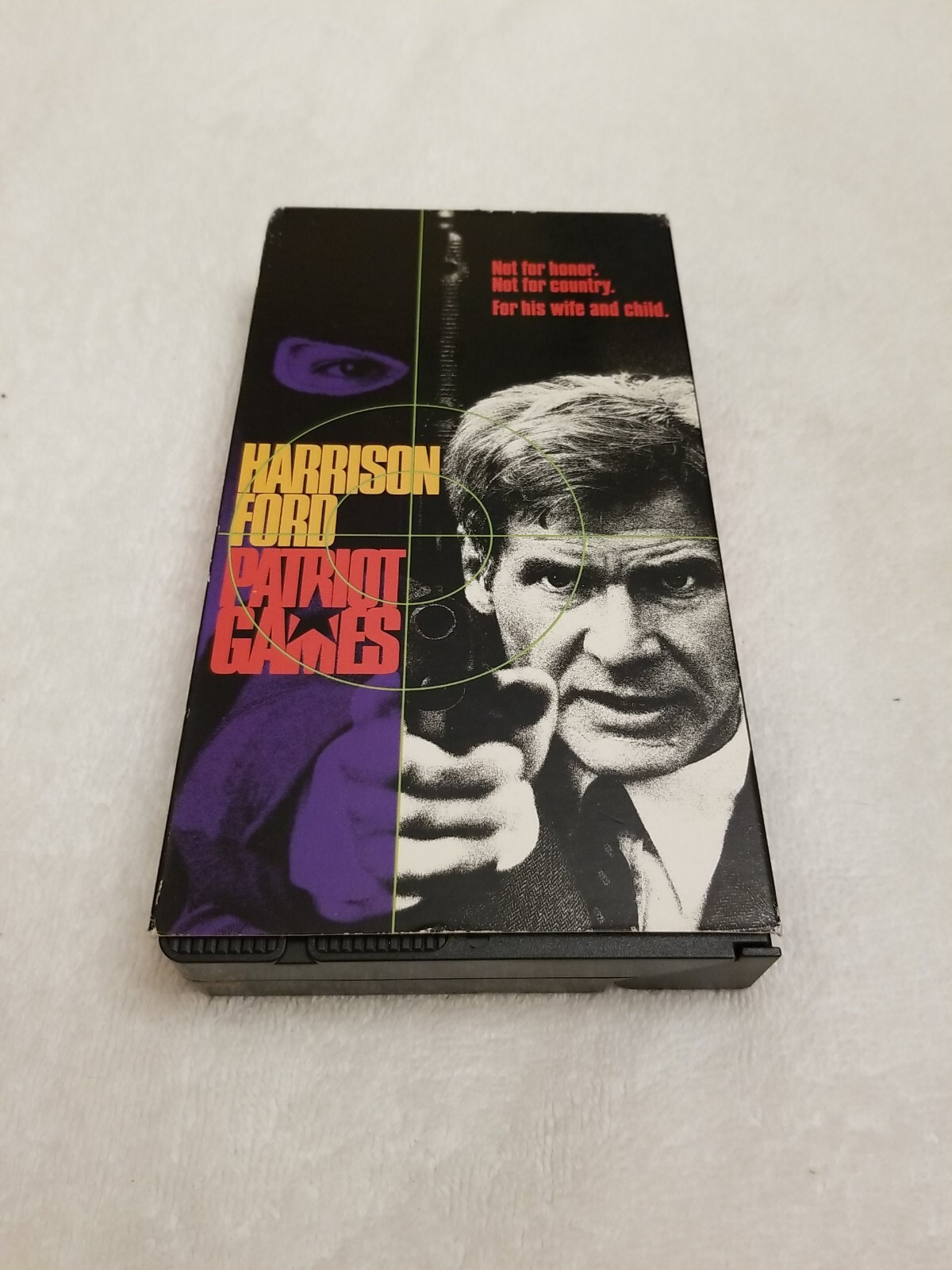 Patriot Games (VHS 1992) Harrison Ford, Anne Archer, Tom Clancy movie ...