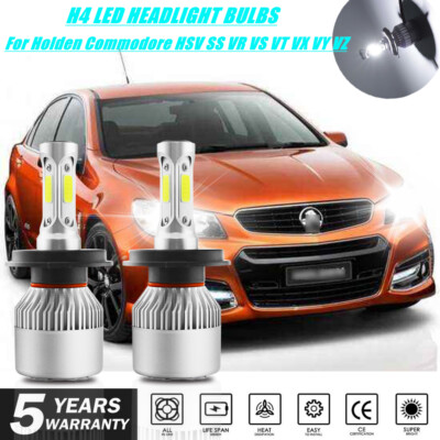 For Holden Commodore HSV SS VR VS VT VX VY VZ Globes LED Headlight ...