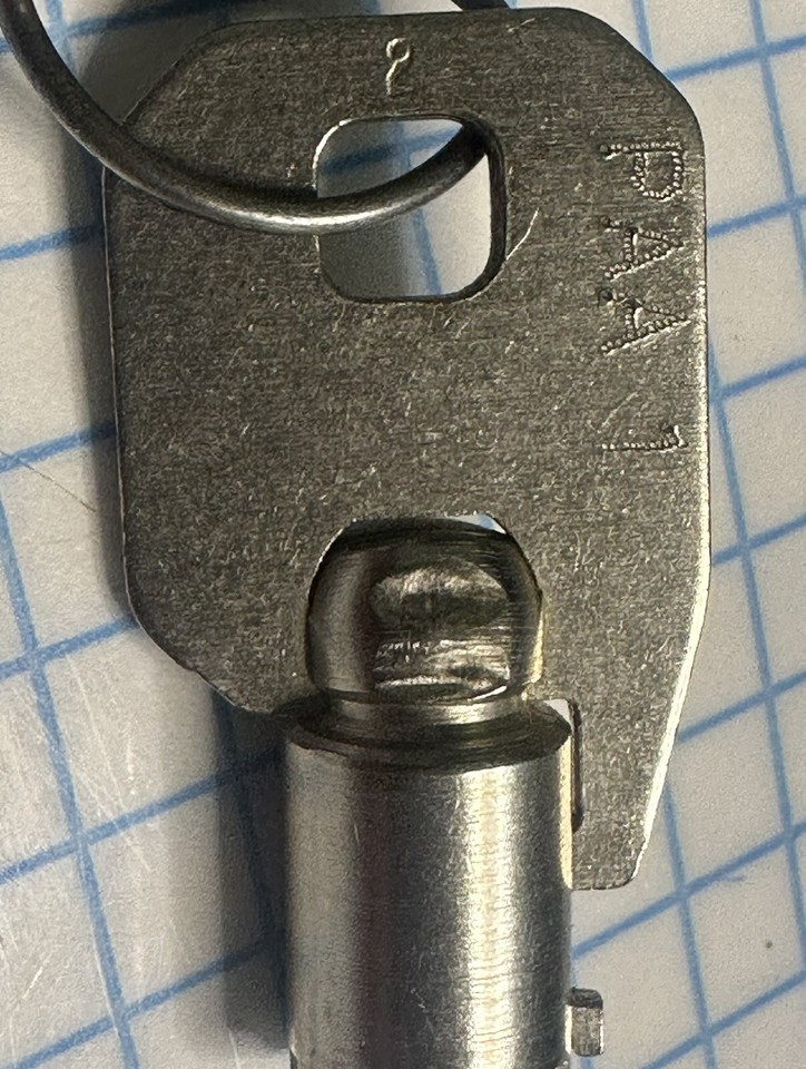 ORIGINAL PAA1 TUBULAR KEY FOR VENDING MACHINES | eBay