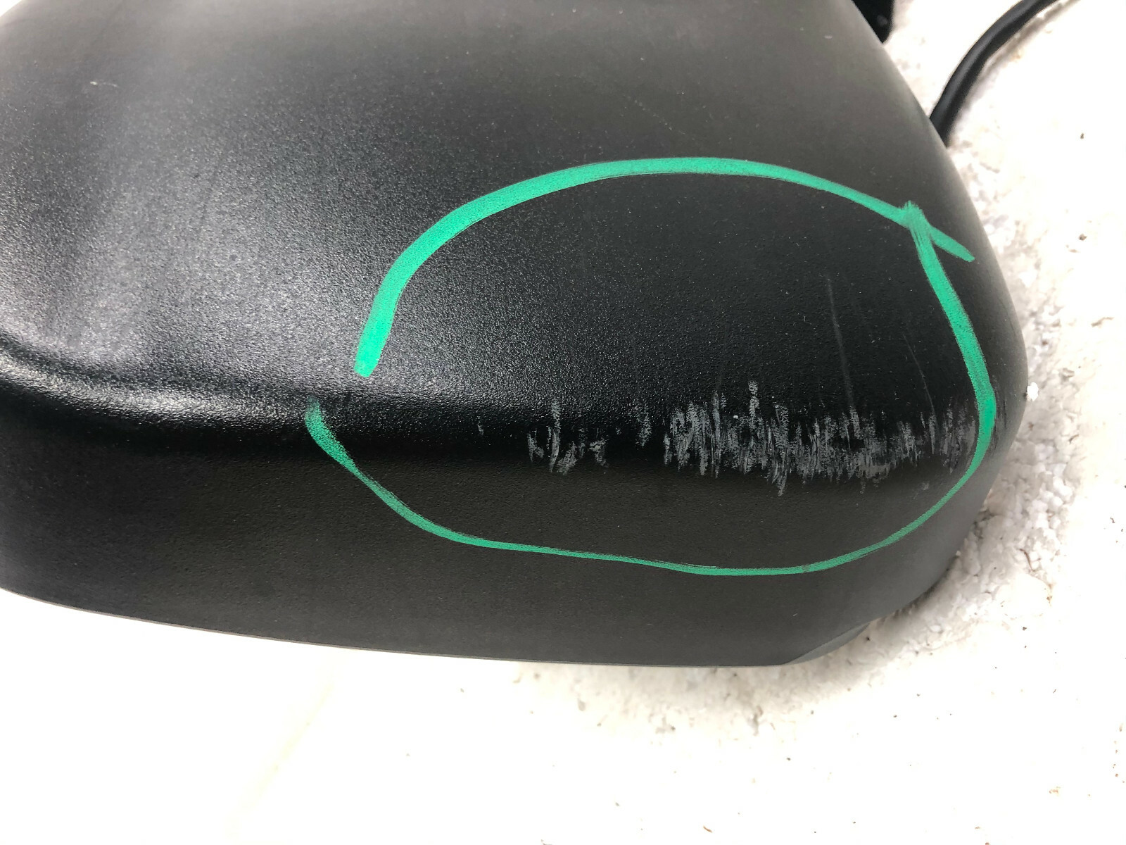 Black Passenger Side View Mirror Power OPT De5 Fits 08-17 Express 2500 ...