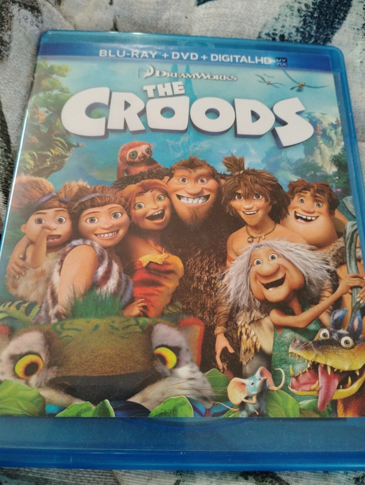 The Croods (Blu-ray/DVD, 2013, 3-Disc Set, Deluxe Edition Includes ...