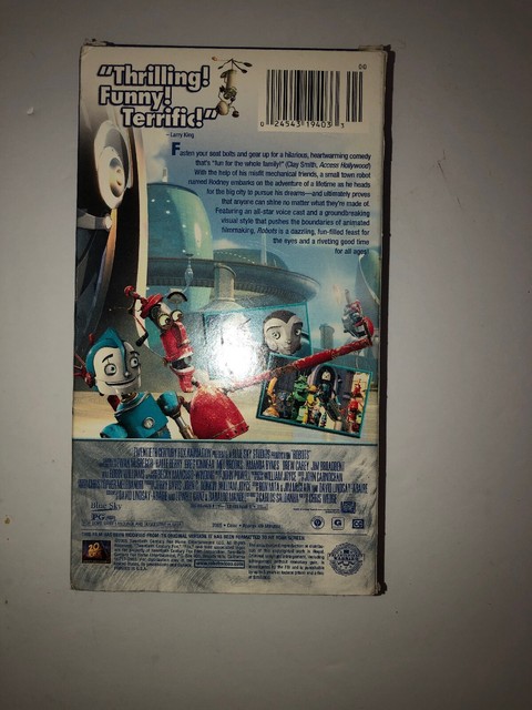 Robots (VHS, 2005) for sale online | eBay
